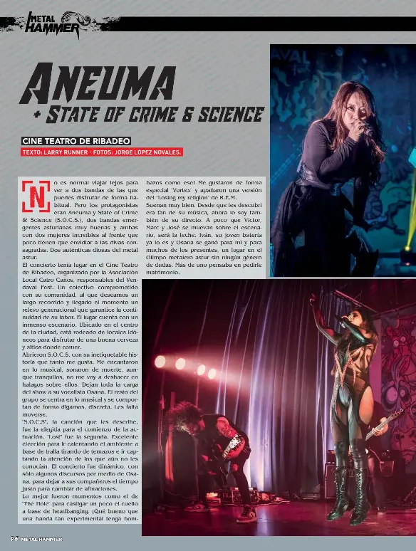 Aneuma + State of crime & science - PressReader
