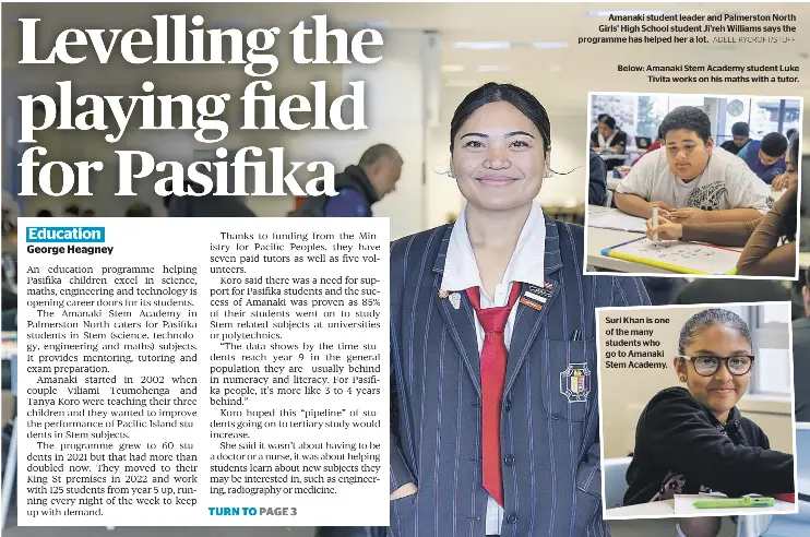 Levelling the playing field for Pasifika - PressReader