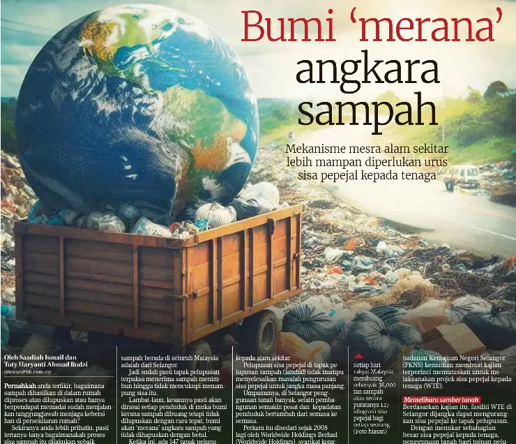Bumi ‘merana’ angkara sampah - PressReader