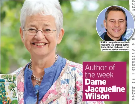 Author of the week Dame Jacqueline Wilson - PressReader