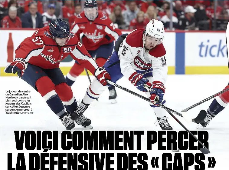 VOICI COMMENT PERCER LA DÉFENSIVE DES « CAPS » - PressReader