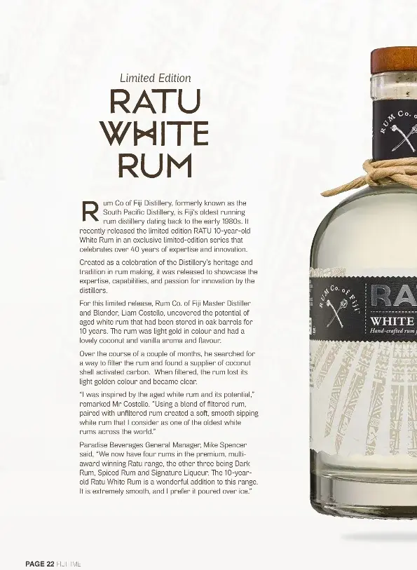Ratu white rum - PressReader