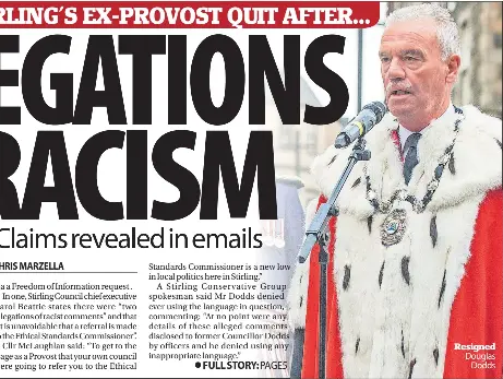 ALLEGATION­S OFRACISM - PressReader