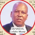 MINISTER MOAGI LIED - BOKO - PressReader