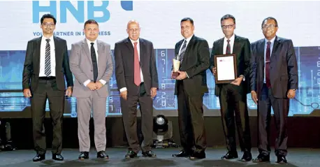 HNB consolidat­es position as people-centric bank: wins recognitio­n at ...