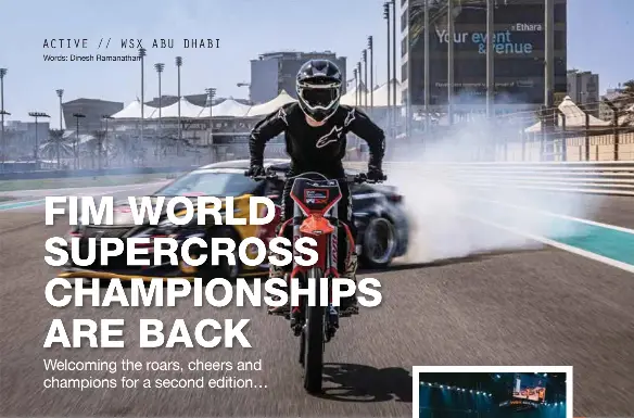 FIM WORLD SUPERCROSS CHAMPIONSH­IPS ARE BACK - PressReader
