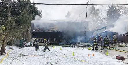 Two escape house fire at Sooke’s Whiffin Spit - PressReader
