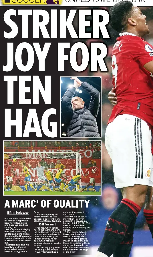 STRIKER JOY FOR TEN HAG - PressReader