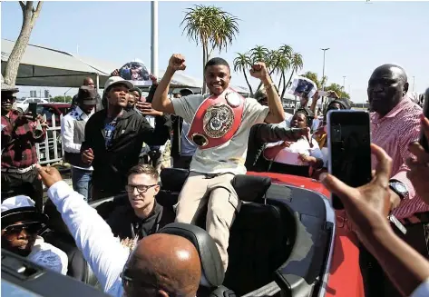 Nontshinga is the real deal, says boxing legend Bhungu - PressReader