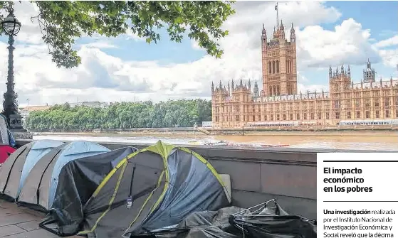 Fuerte aumento de la cantidad de personas que duermen en las calles en Inglaterra - PressReader