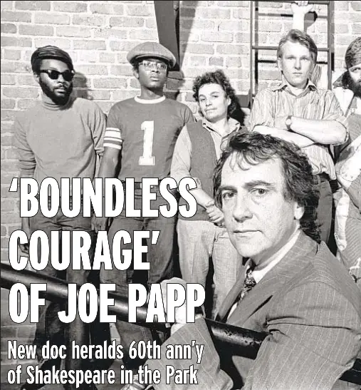 ‘BOUNDLESS COURAGE’ OF JOE PAPP - PressReader