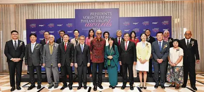 NVPC recognises 13 winners at awards for volunteeri­sm, philanthro­py ...