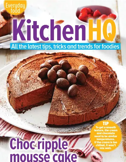 Choc ripple mousse cake - PressReader