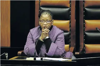 Thandi Modise in a skirmish with hospital staff - PressReader