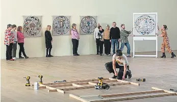 New panels for tapestry thread back through time - PressReader