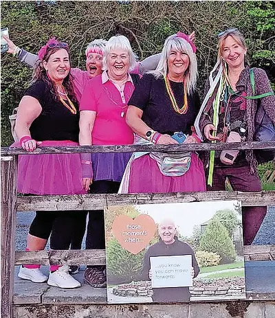 Nightwalk goes back to 80s to mark hospice’s big 4-0 - PressReader