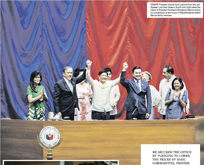 MARCOS VOW: HEAL THE WOUNDS OF DIVISION - PressReader