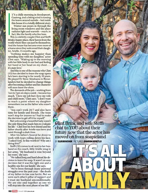 IT’S ALL ABOUT FAMILY - PressReader