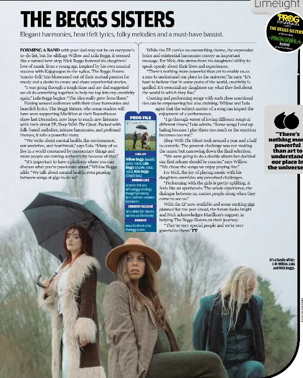 THE BEGGS SISTERS - PressReader