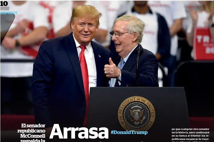 Arrasa las primarias republican­as - PressReader