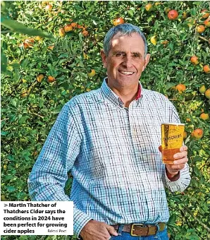 Cider apple harvest’s boosted by wet autumn - PressReader