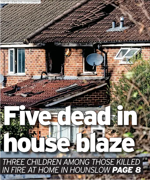 Five dead in house blaze - PressReader