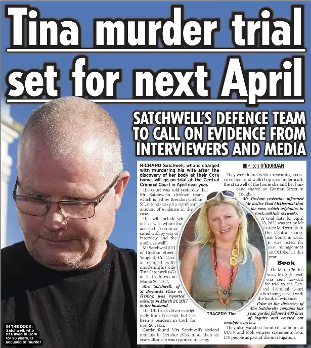 Tina murder trial set for next April - PressReader