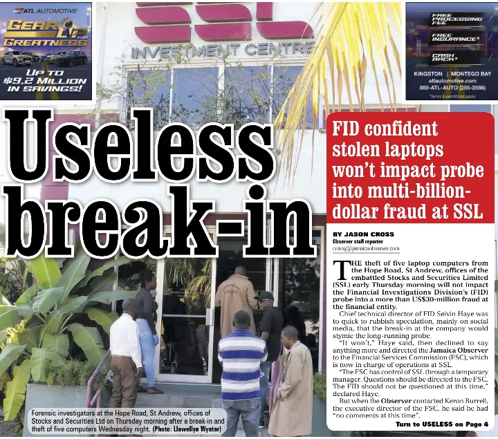 Useless break-in - PressReader