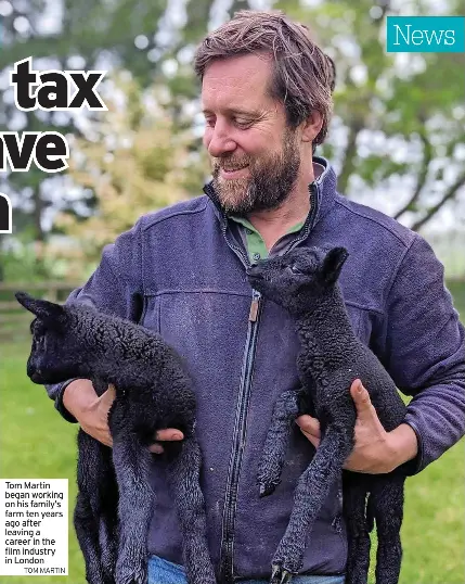 Inheritanc­e tax changes leave farmer Tom fearing for the future ...