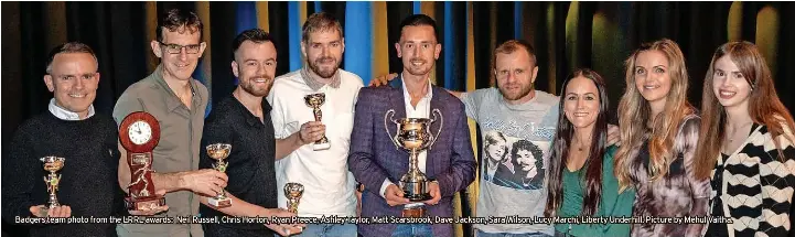 Multiple honours for Badgers at the LRRL awards night - PressReader