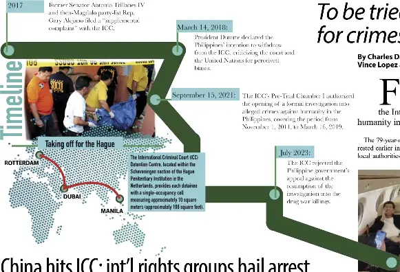 Rody arrested, extradited to ICC - PressReader