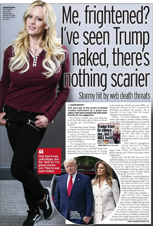 Me, frightened? I’ve seen Trump naked, there’s nothing scarier - PressReader