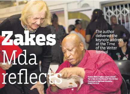 Zakes Mda reflects - PressReader