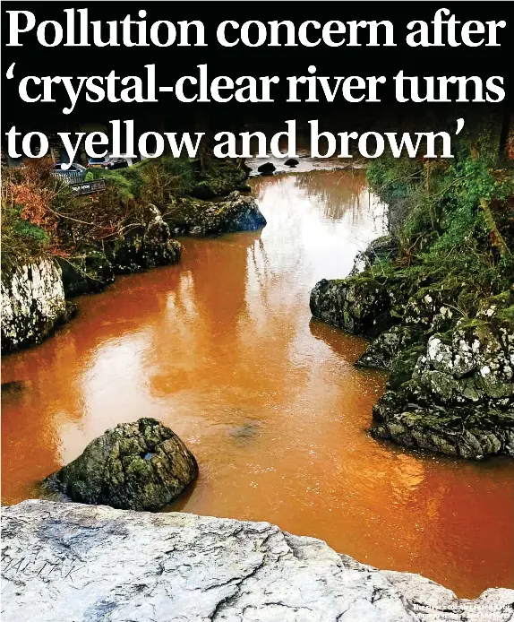 Pollution concern after ‘crystal-clear river turns to yellow and brown’ - PressReader