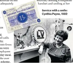 Olden Life: What were luncheon vouchers? - PressReader