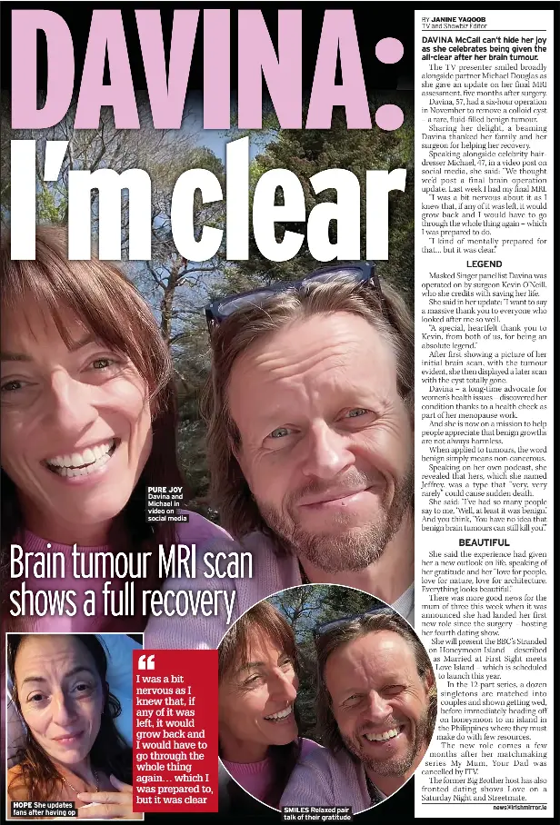 DAVINA: I’m clear - PressReader