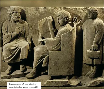 What were schools like in ancient Rome? - PressReader
