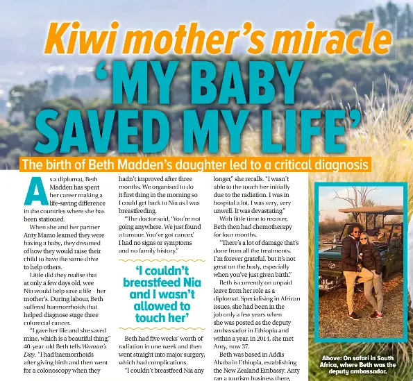 ‘MY BABY SAVED MY LIFE’ - PressReader