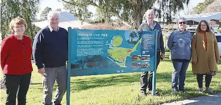 Signs tell stories of Drouin’s park - PressReader