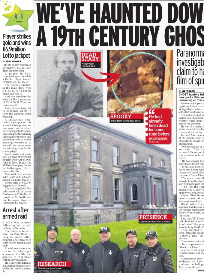 WE’VE HAUNTED DOWN A 19TH CENTURY GHOST - PressReader