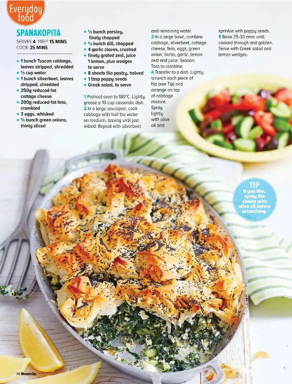 SPANAKOPIT­A - PressReader