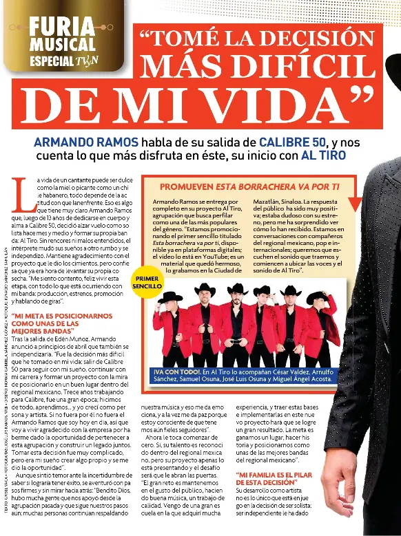 “TOMÉ LA DECISIÓN MÁS DIFÍCIL DE MI VIDA” - PressReader