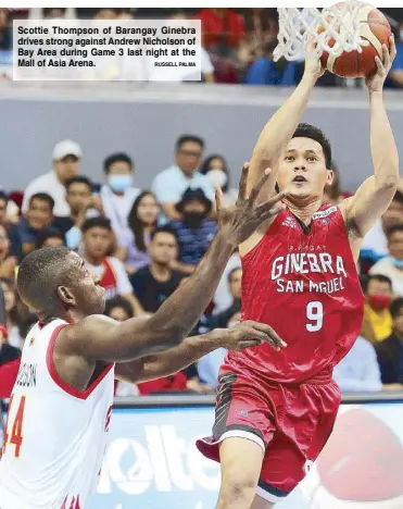 GINEBRA REGAINS CONTROL - PressReader