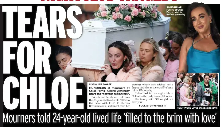 TEARS FOR CHLOE - PressReader