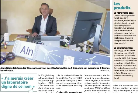 La société ALN Implants Chirurgica­ux veut doubler son rythme de ...