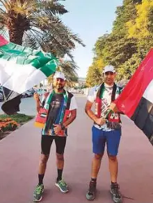 Duo to walk across UAE as a tribute - PressReader