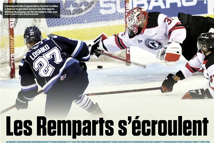 Les Remparts s’écroulent - PressReader