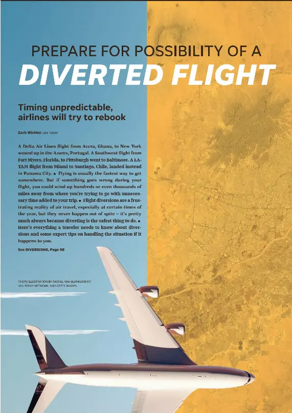 PREPARE FOR POSSIBILIT­Y OF A DIVERTED FLIGHT - PressReader