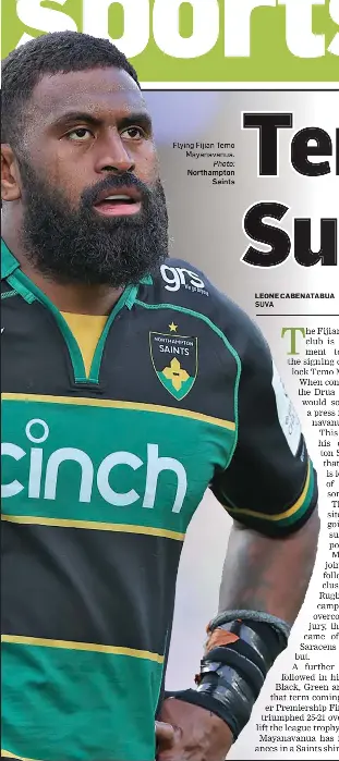 Temo for Super Rugby - PressReader