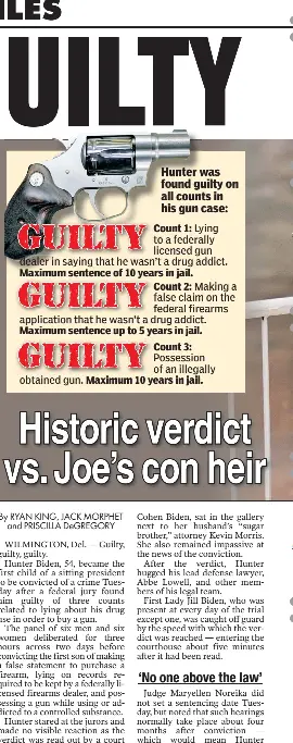 Historic verdict vs. Joe's con heir - PressReader